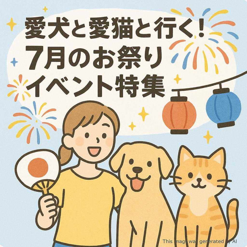 愛犬と愛猫と行く！7月のお祭りイベント特集 | HAPPY BELL（ハッピーベル）– 千葉県を中心に展開するペットショップ
